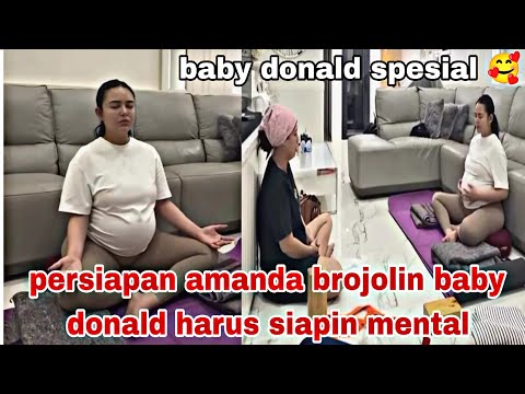 PERSIAPAN AMANDA SAMBUT BABY DONALD||AMANDA MANOPO