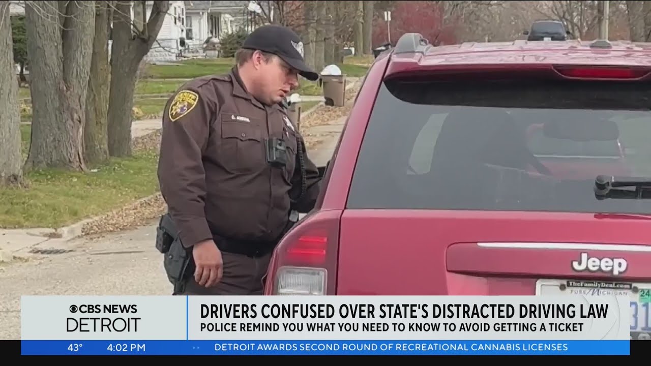 Oakland County Sheriff: Distracted driving is still a problem - YouTube