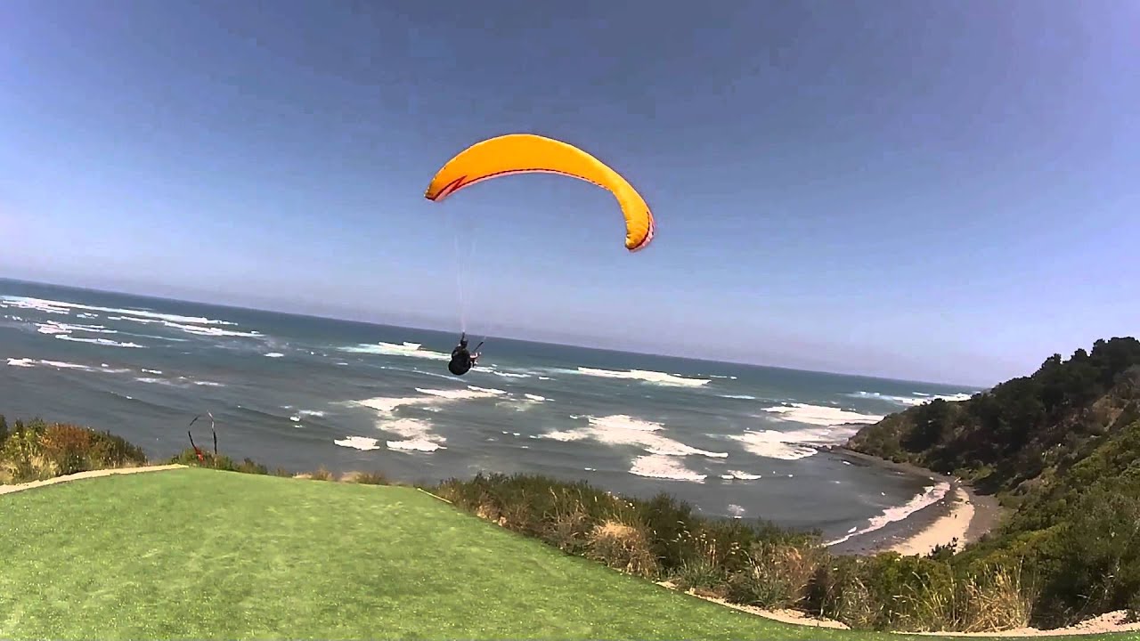 150124 Paragliding Hangliding Flinders Golf Course Victoria Australia ...