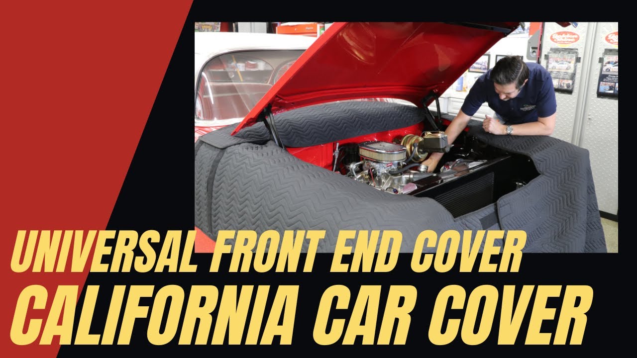 Universal Fit Front End Cover Padded and Adjustable Protection Garage ...