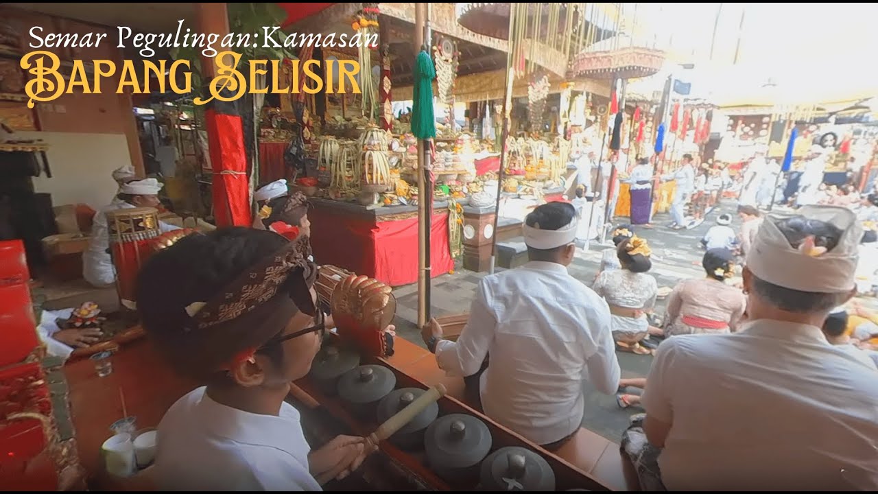Bapang Selisir: Semar Pegulingan gamelan from Kamasan village Bali ...