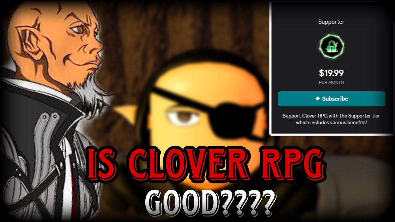 IS CLOVER RPG GOOD..... - YouTube