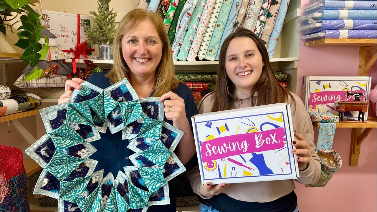 UNBOXING our November Sewing Subscription Box with us 📦 - YouTube