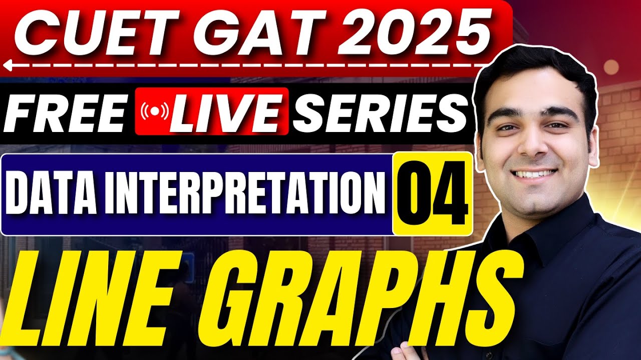 CUET 2025 Data Interpretation Test | line graphs | Free LIVE Series ...
