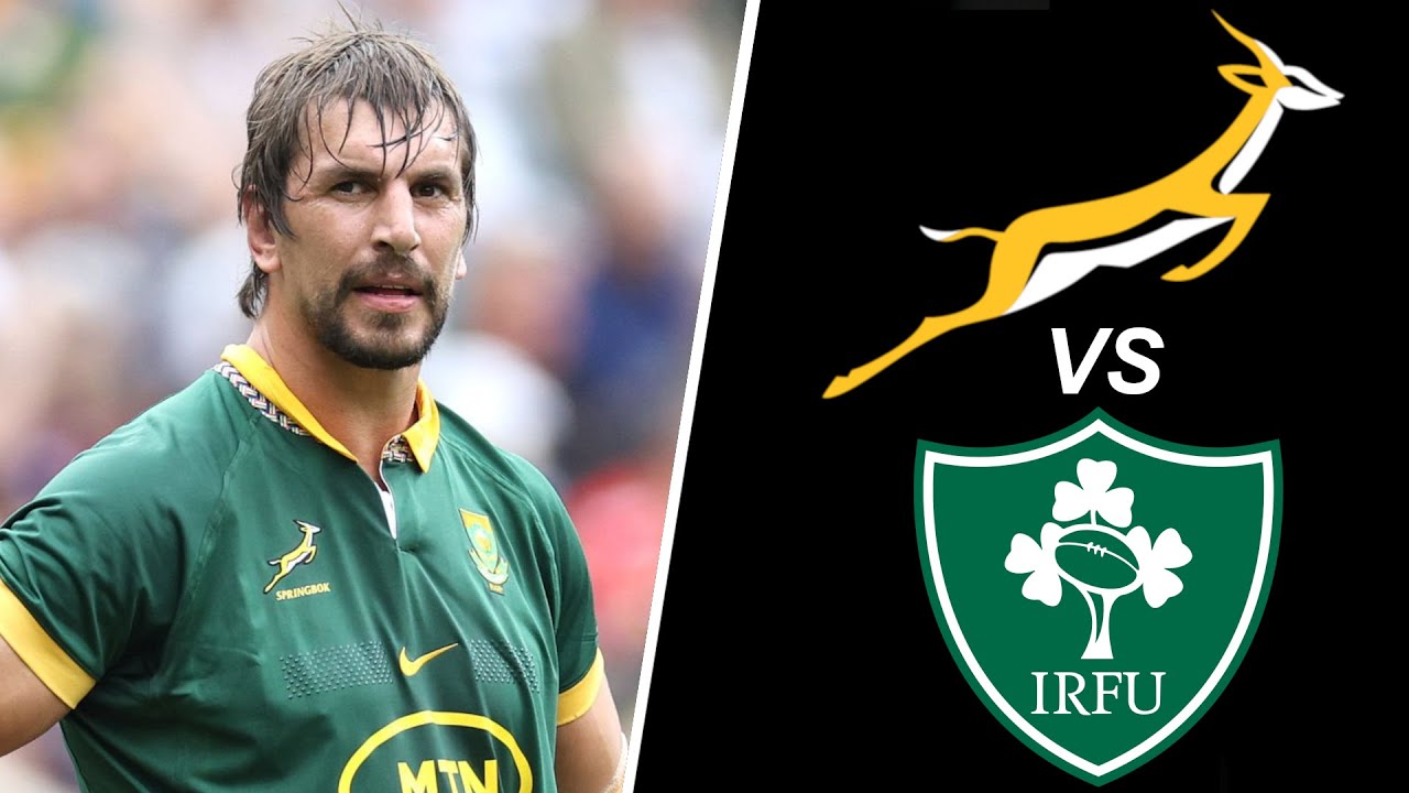 SPRINGBOKS Lineup vs IRELAND (South Africa vs Ireland 1st Test 2024 ...