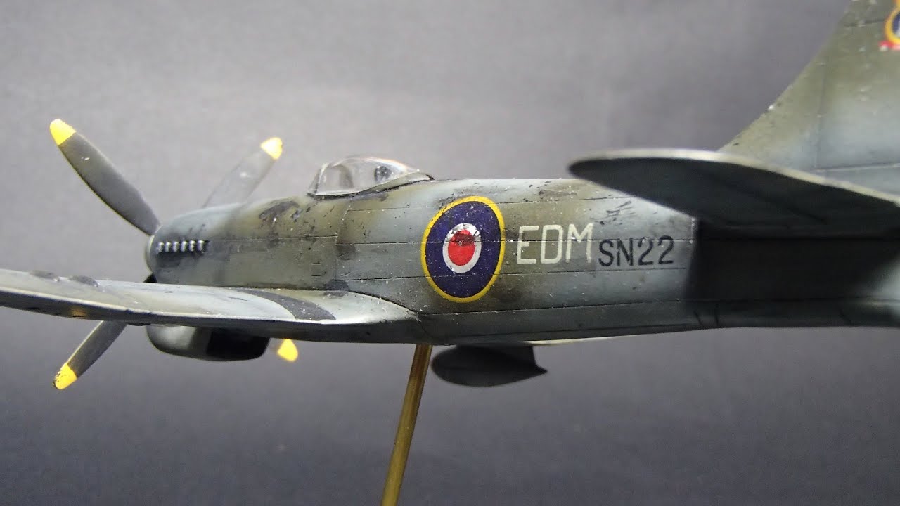 019: 1/72 Academy Hawker Tempest - Built 2 by sall - YouTube