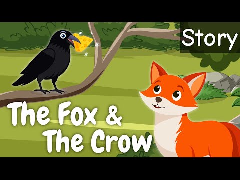 The Fox and the Crow 🦊🧀 | Fun Moral Story for Kids | Little Buddy Kids