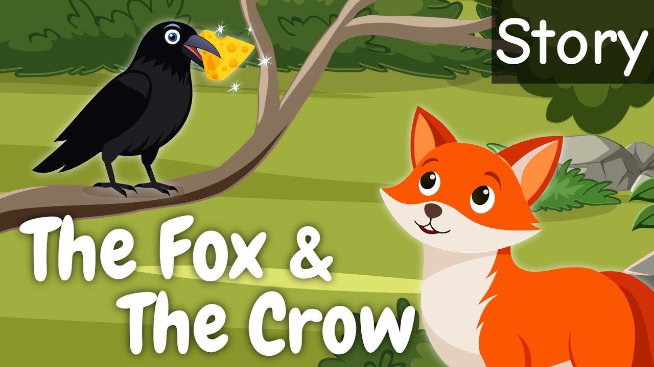 The Fox and the Crow 🦊🧀 | Fun Moral Story for Kids | Little Buddy Kids ...