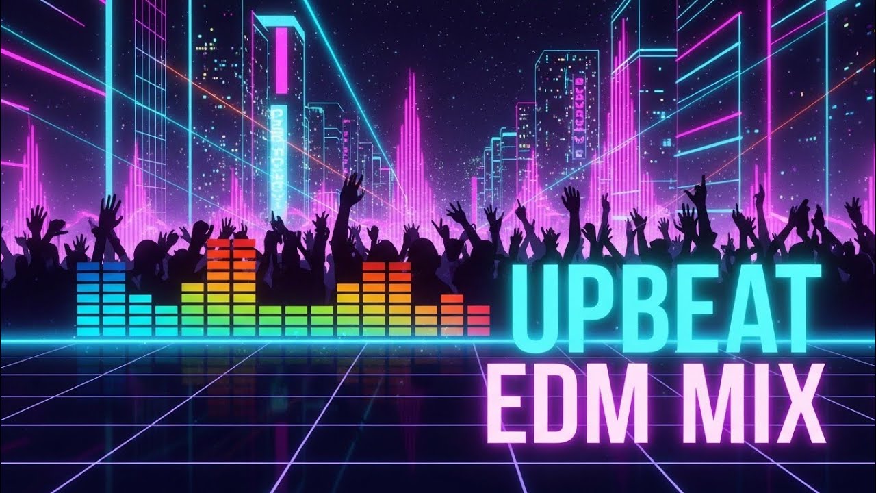 Upbeat EDM Mix | High Energy Instrumental for Motivation & Workout ...
