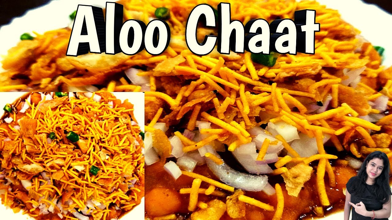 Aloo Chaat Recipe | In English | Street Food |Street Style Chatpata ...