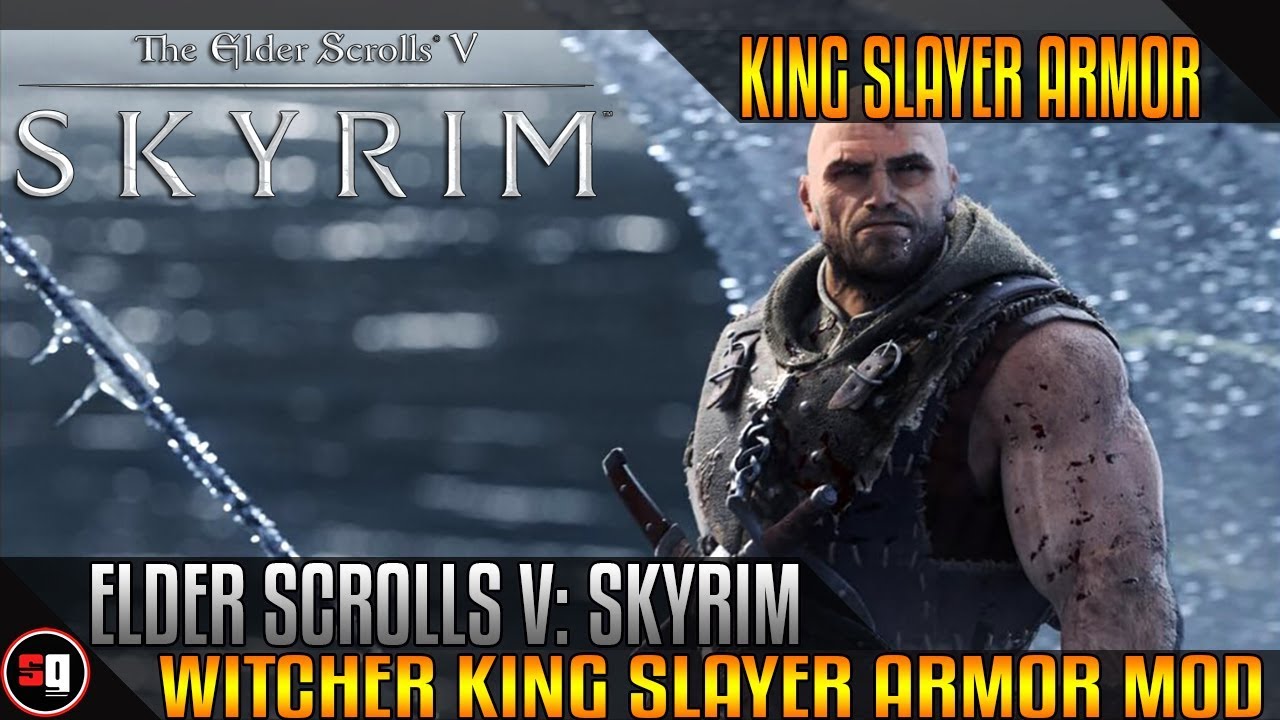 Skyrim - Witcher King Slayer Armor Mod - YouTube
