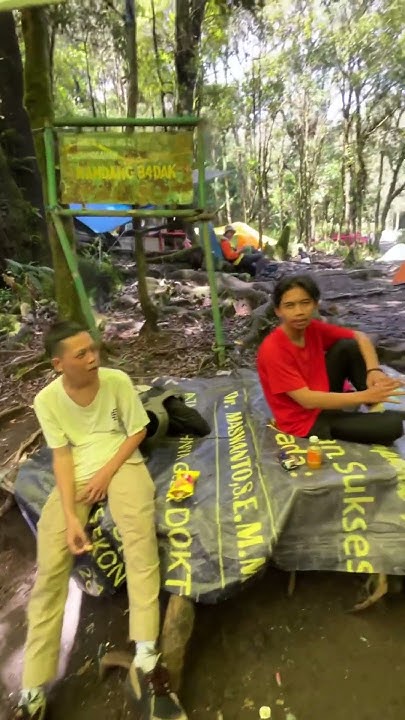 Pos Kandang Badak Jalur Pendakian Gunung Gede Pangrango - YouTube