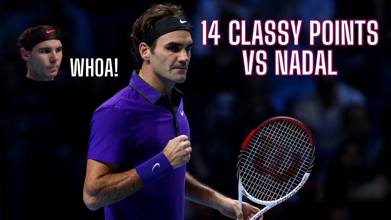 Roger Federer 14 Classy Points vs Nadal in ATP Finals (HD) - YouTube