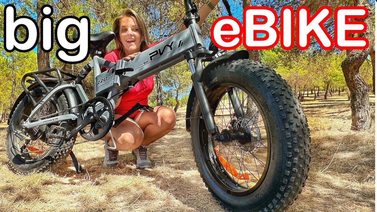 PVY Z20 Plus FAT eBIKE ALL Terrain + POTENCIA PLEGABLE - YouTube