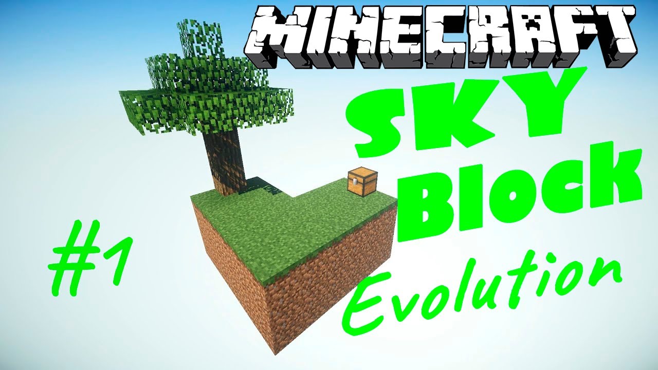SkyBlock Evolution | #1 Серия - YouTube