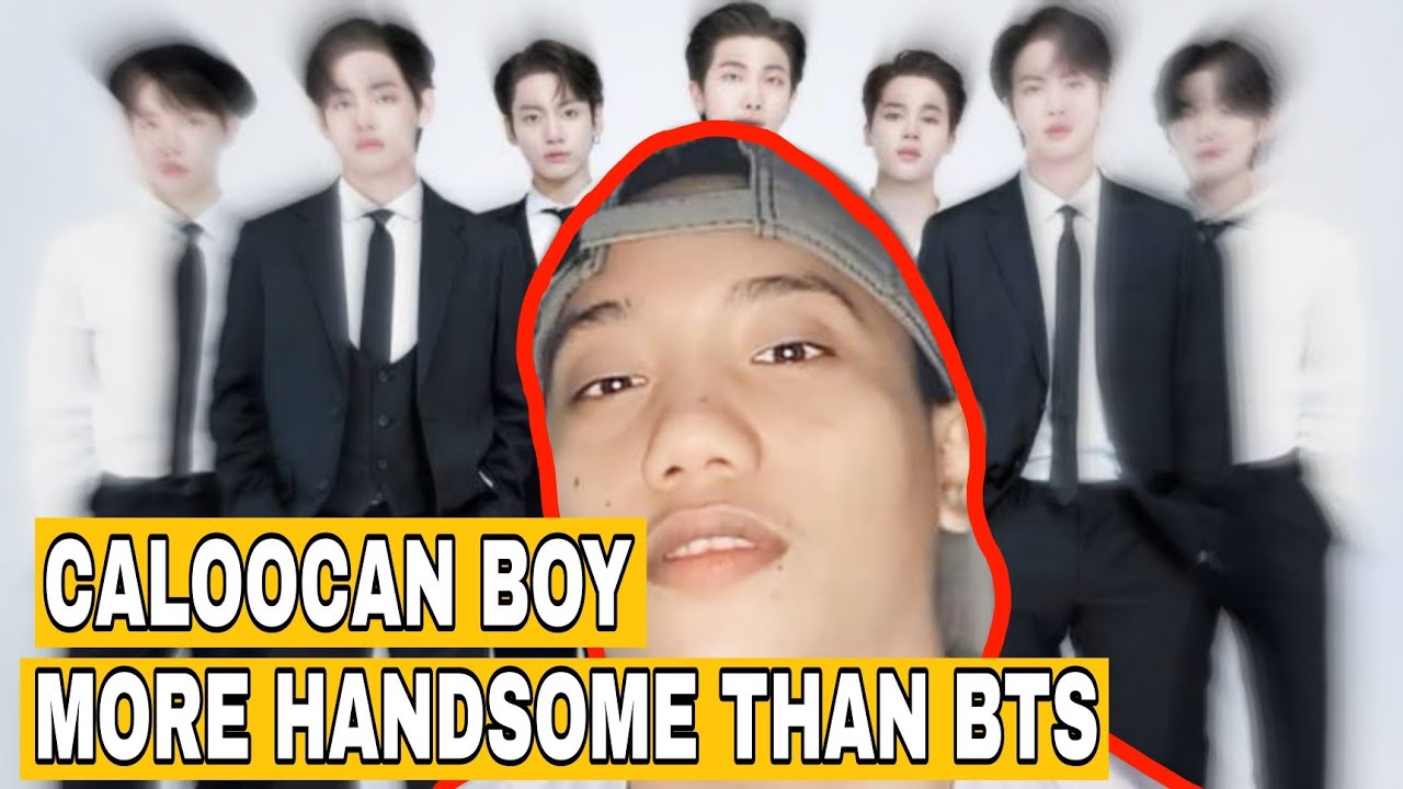 Caloocan boy is more handsome than BTS - YouTube