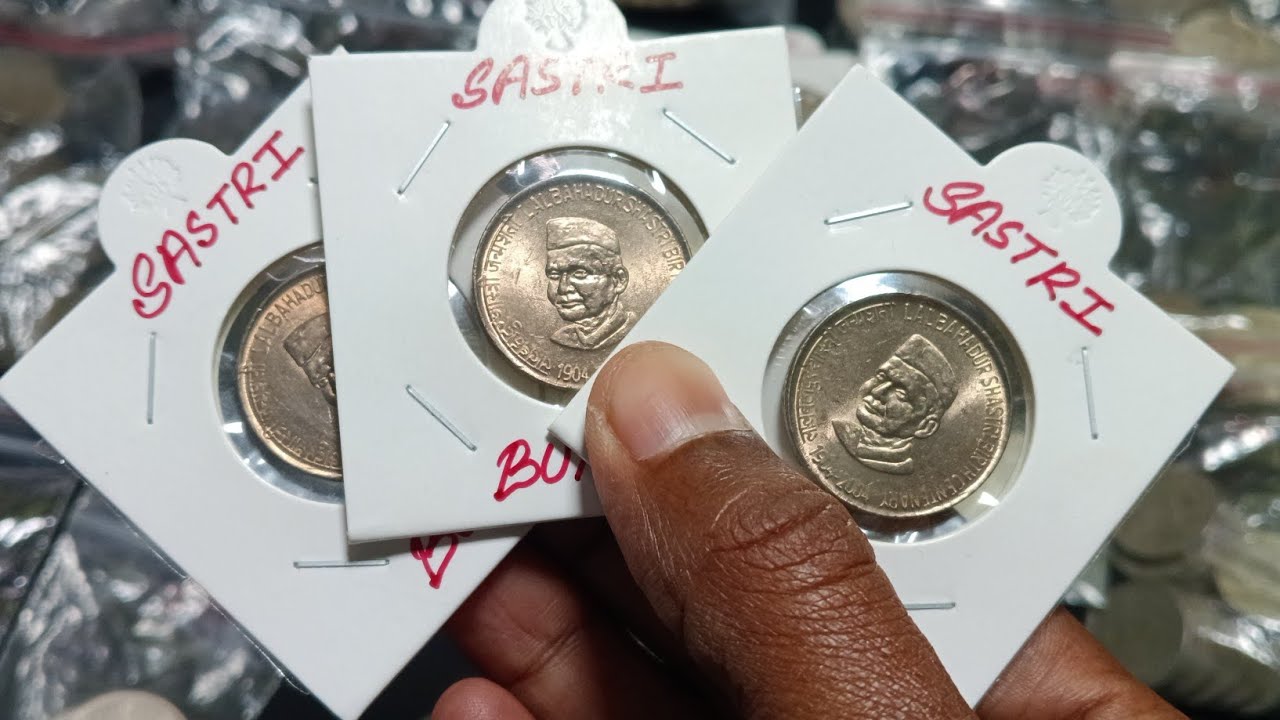 WP-9804537348,24/01/2025,RARE COIN COLLECTION IN INDIA,5RS SASTRI JI ...