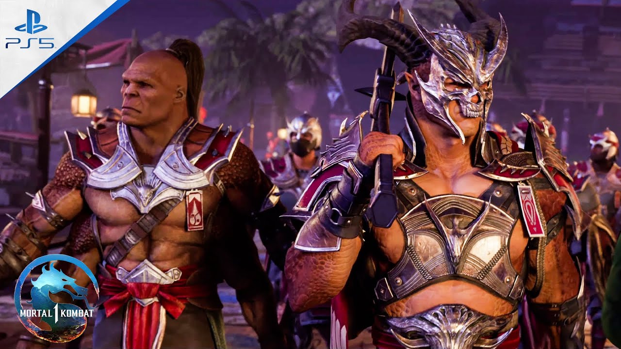General Shao All Scenes & Fights - PS5 Mortal Kombat 1 (4K 60FPS) - YouTube