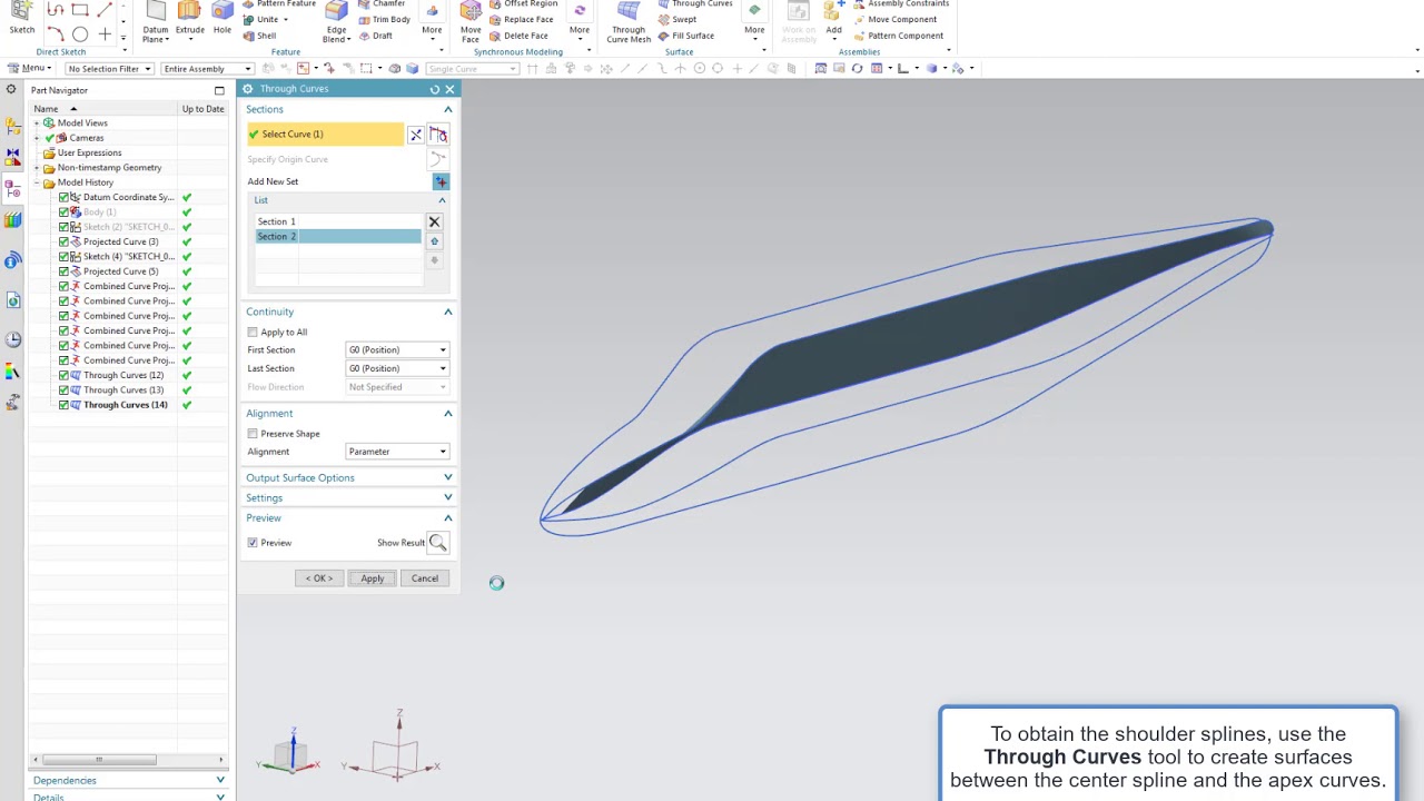 AAA Intermediate - How to Input Fuselage Geometry from CAD - YouTube