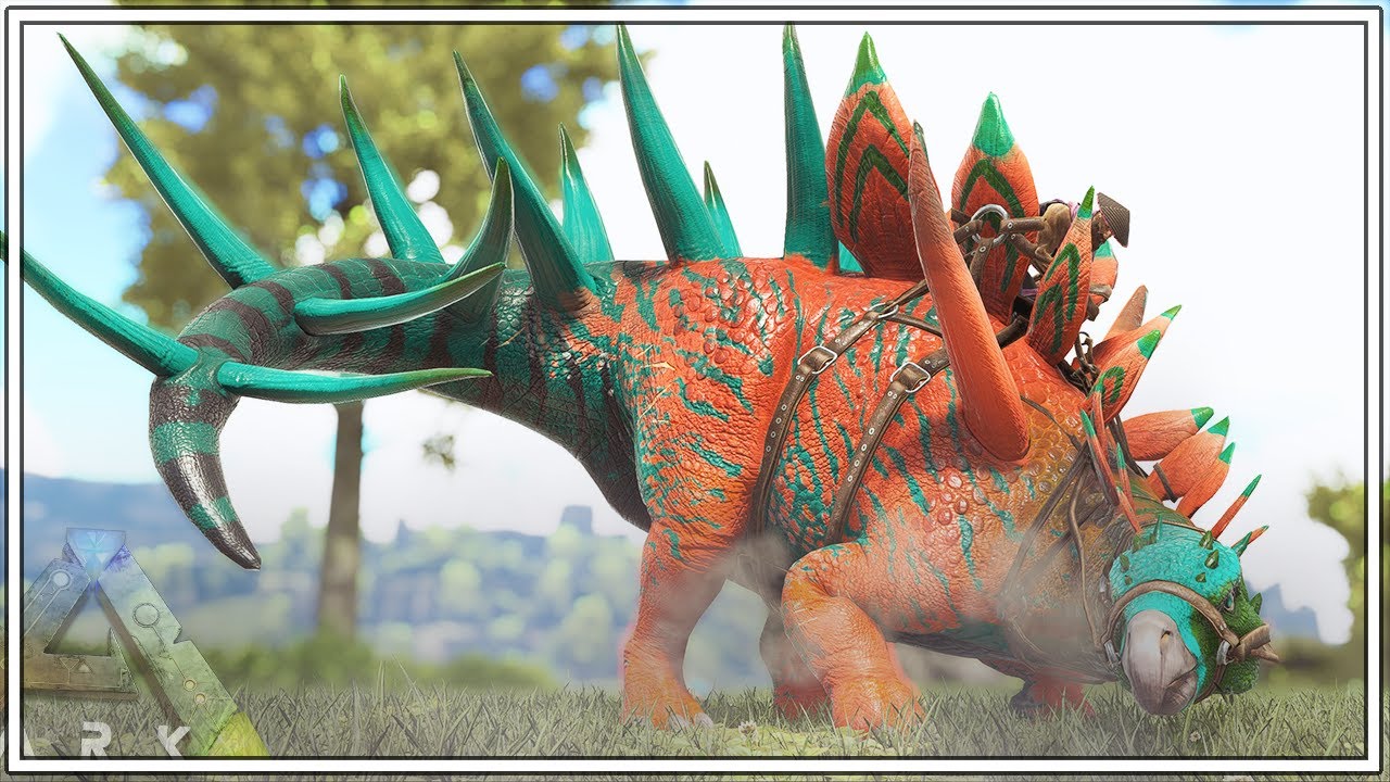 TAMING THE MAX LEVEL RIDEABLE KENTRO | ARK Caballus [Episode 48] - YouTube