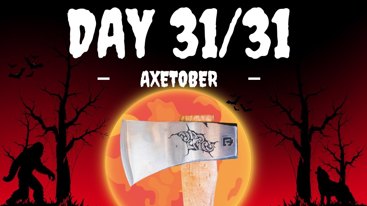 The Engraved Flying Fox - The Final Axe - Axetober '24 - YouTube