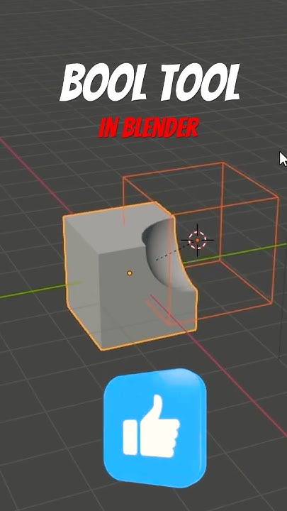 Bool Tool in Blender | Blender | Quick Tips - YouTube