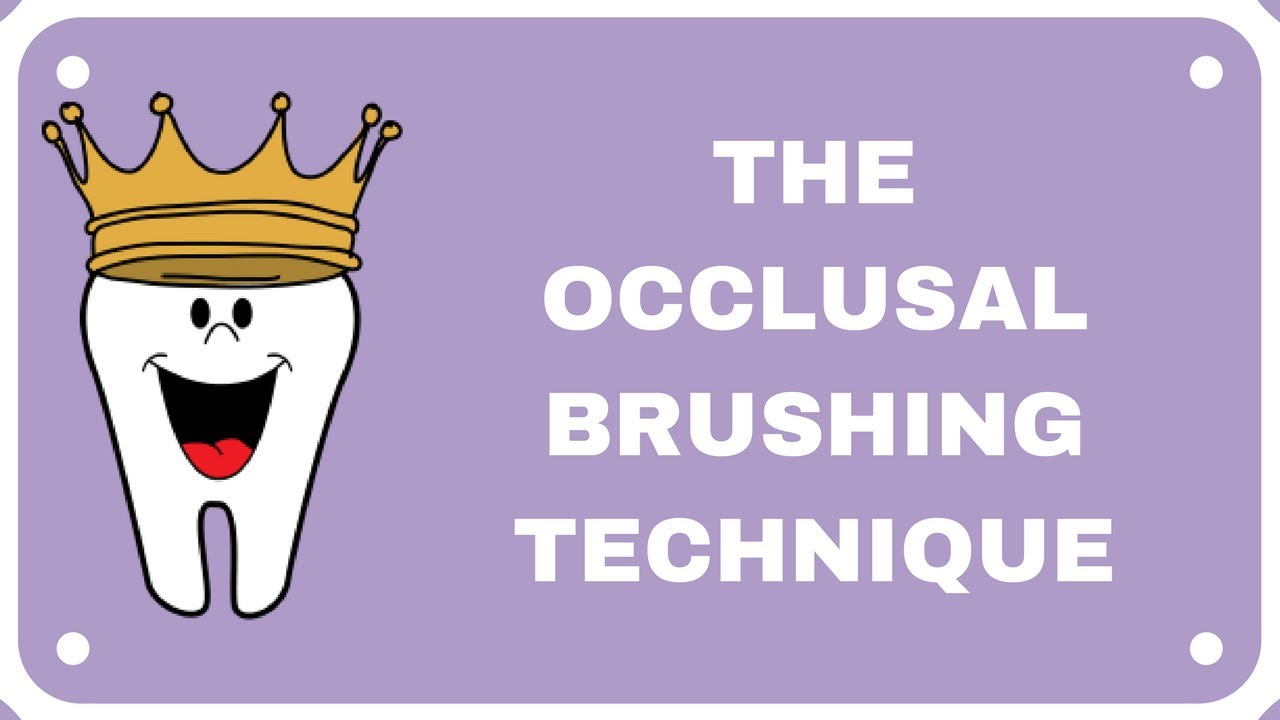 Occlusal Brushing Technique - YouTube