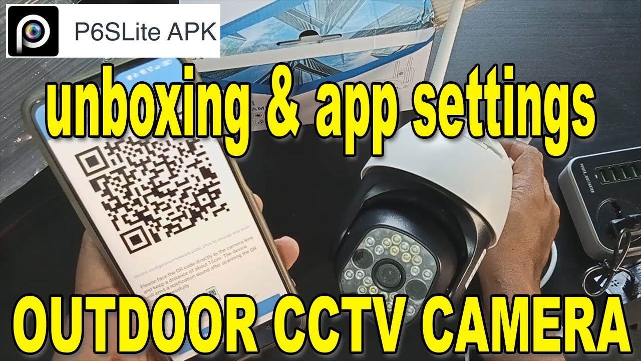 Unboxing and App Settings for Outdoor CCTV / Buka Kotak Outdoor CCTV ...