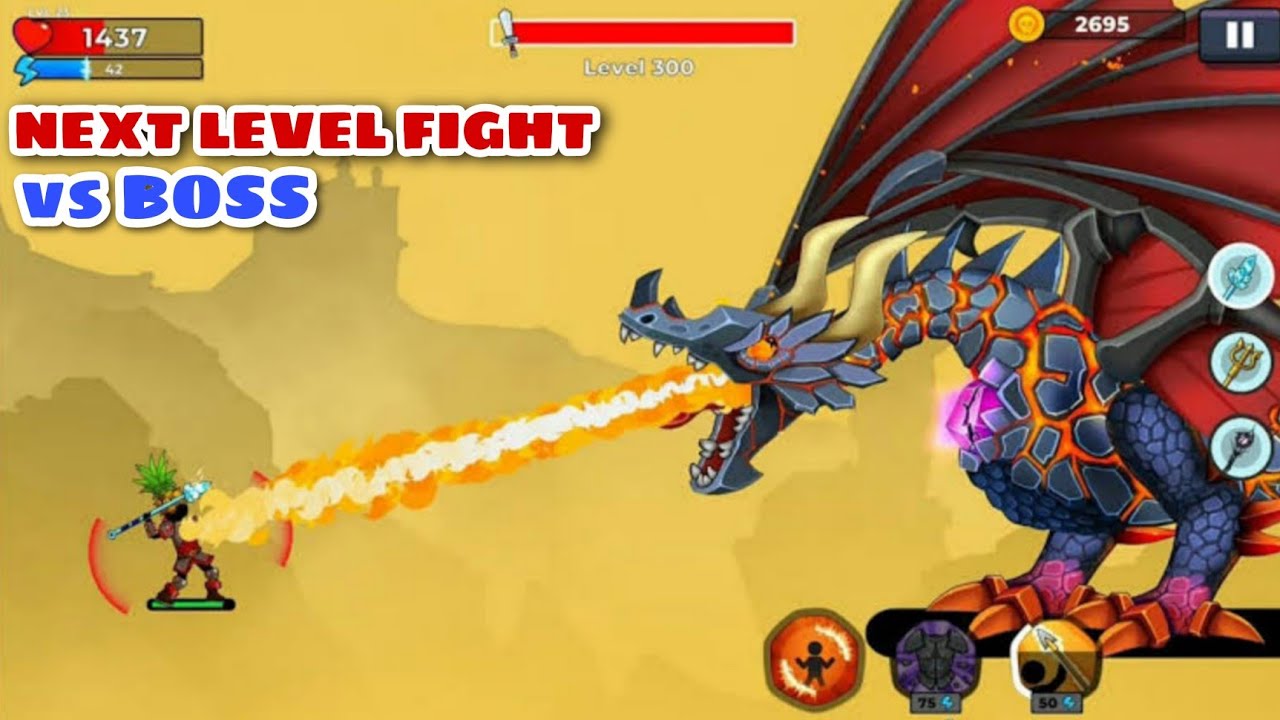 The archer 2 | The archers 2 level 130 funny boss fight - YouTube