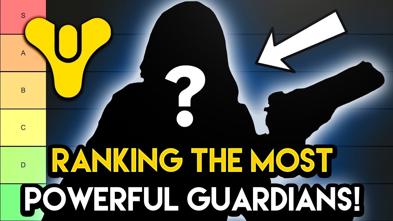 Ranking The Most POWERFUL Guardians To Ever Exist In Destiny - YouTube