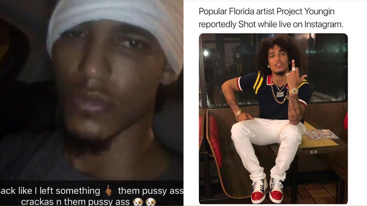 FLORIDA Rapper PROJECT YOUNGIN SHOT on InstagramLIVE (Increase in LIVE ...