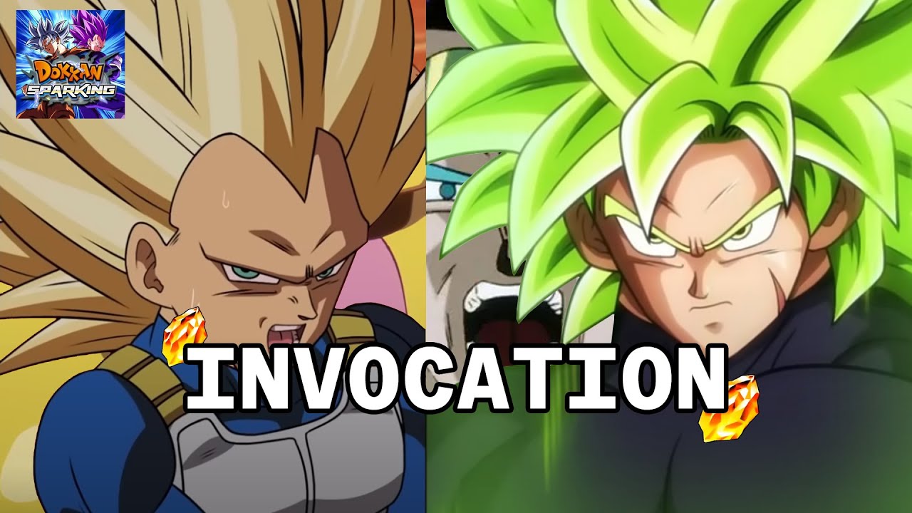 Invocation sur Vegeta SSJ3 DAIMA & BROLY SSJ DBS - Dokkan Sparking ...