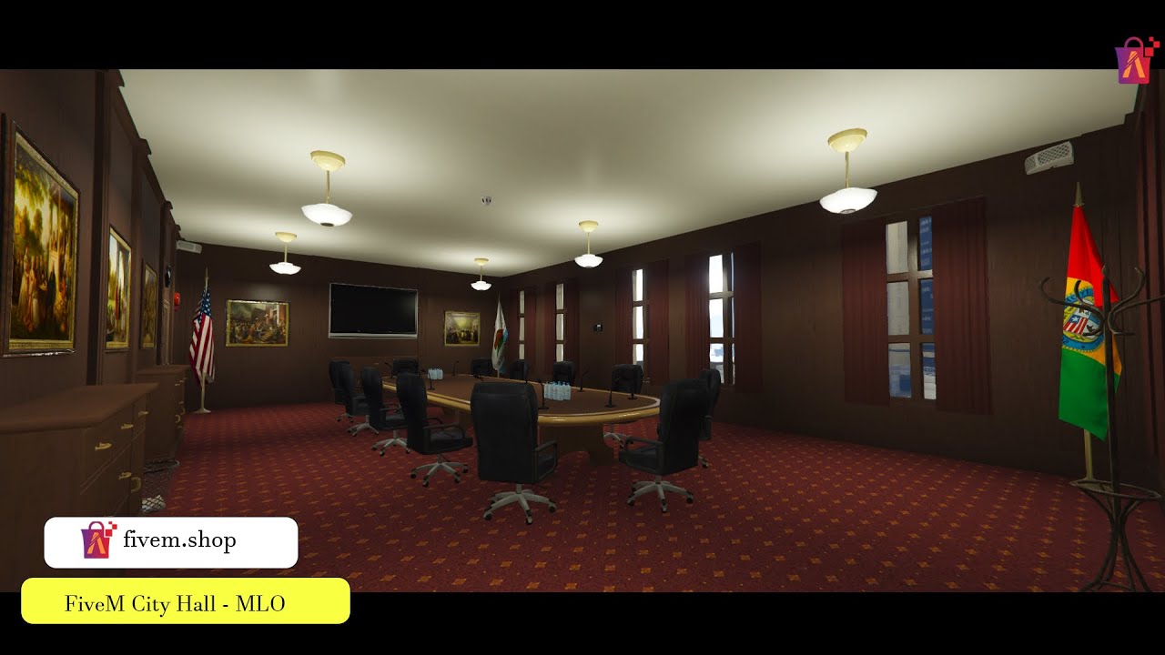 FiveM City Hall MLO | FiveM Courthouse MLO #fivem #courthouse - YouTube