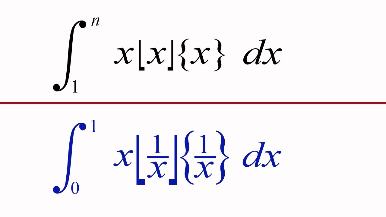 An Interesting Integral With Fractional Part And Floor Function YouTube an-interesting-integral-with-fractional-part-and-floor-function-youtube