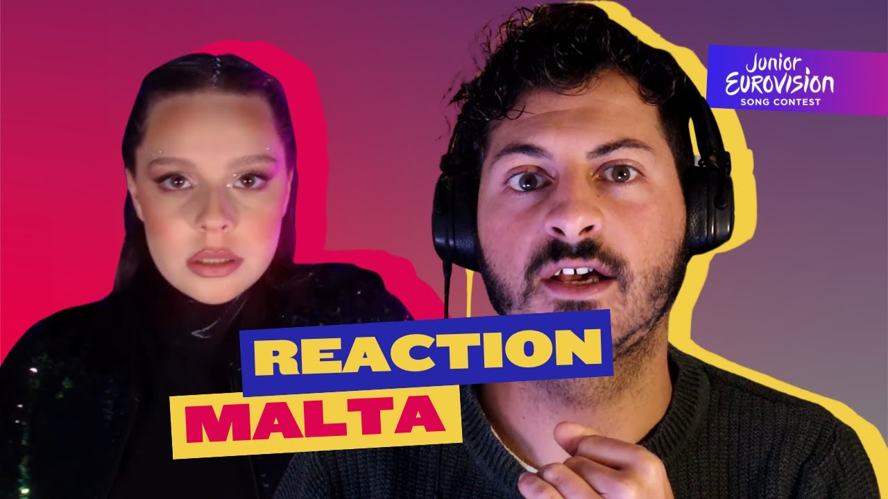 JUNIOR EUROVISION 2022 🇲🇹 MALTA REACTION | Gaia Gambuzza - 🪐Diamonds in the Skies 🪐 - YouTube