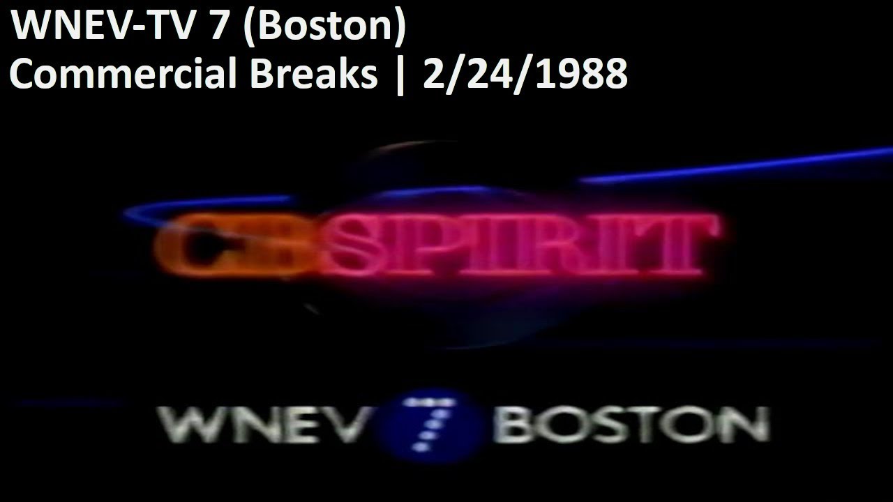 WNEV-TV 7 (CBS) Commercial Breaks | 2/24/1988 - YouTube