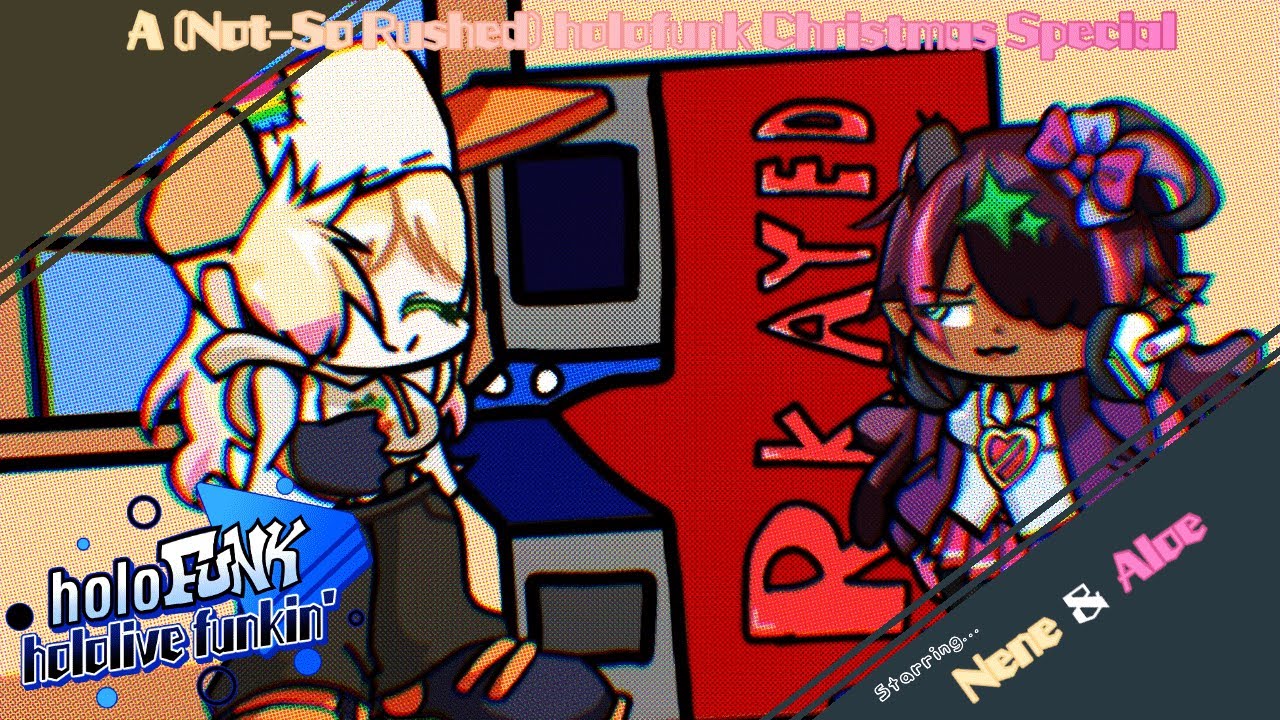 A (Not-So Rushed) Holofunk Christmas Animation [HOLOLIVE/HOLOFUNK ...