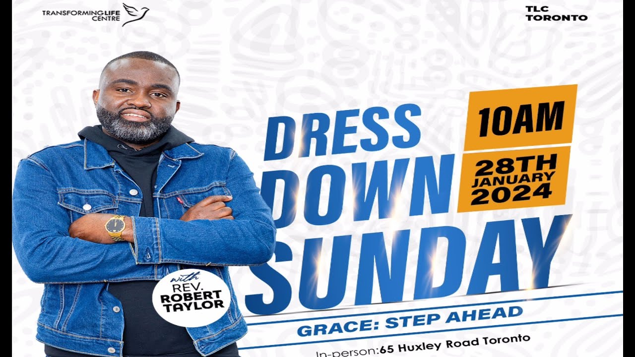 Grace: Step Ahead || Rev. Robert Taylor || January 28 2024 #GraceSeries ...