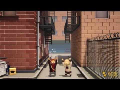 Gang Beasts Hitler vs Morsa - YouTube