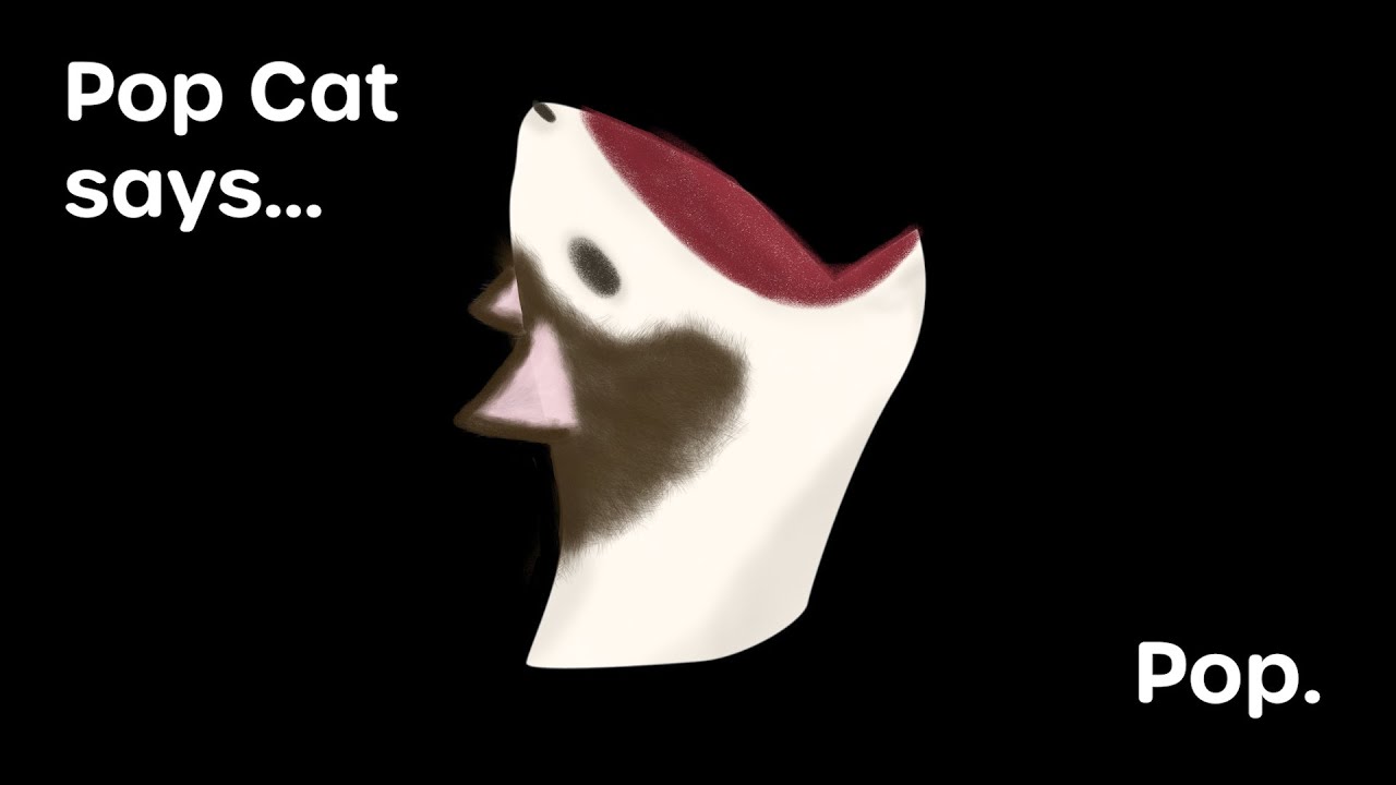 Pop Cat Animation - YouTube