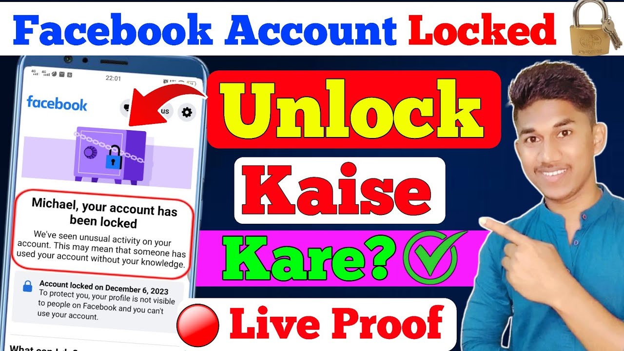 Facebook Account Locked How to Unlock | How to Unlock Facebook Account ...