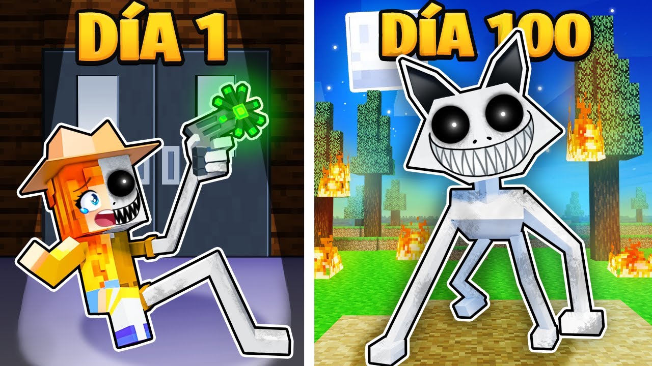 Sobreviví 100 Días en ZOONOMALY (Minecraft) - YouTube