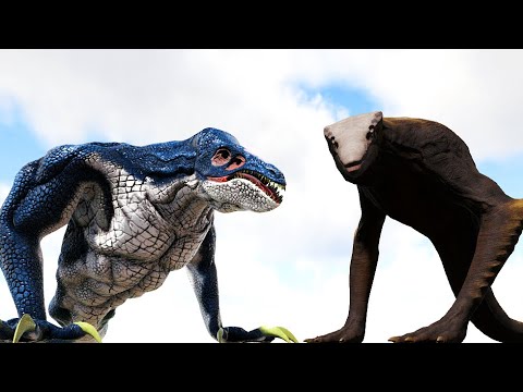 GIANT CRAWLER vs. SKULL CRAWLER and more KAIJU | ARK Kaiju Battle 🦎 ...