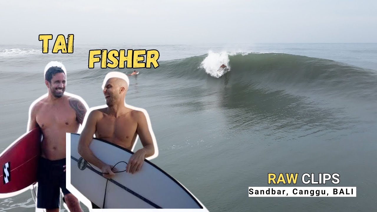 BIG Sandbar Surf Session with Dj Fisher & Tai | RAW CLIPS Surfing ...