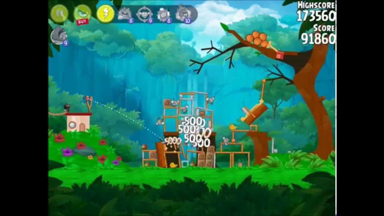 Angry Birds Rio - Timber Tumble. Level 15. 3 stars. - YouTube