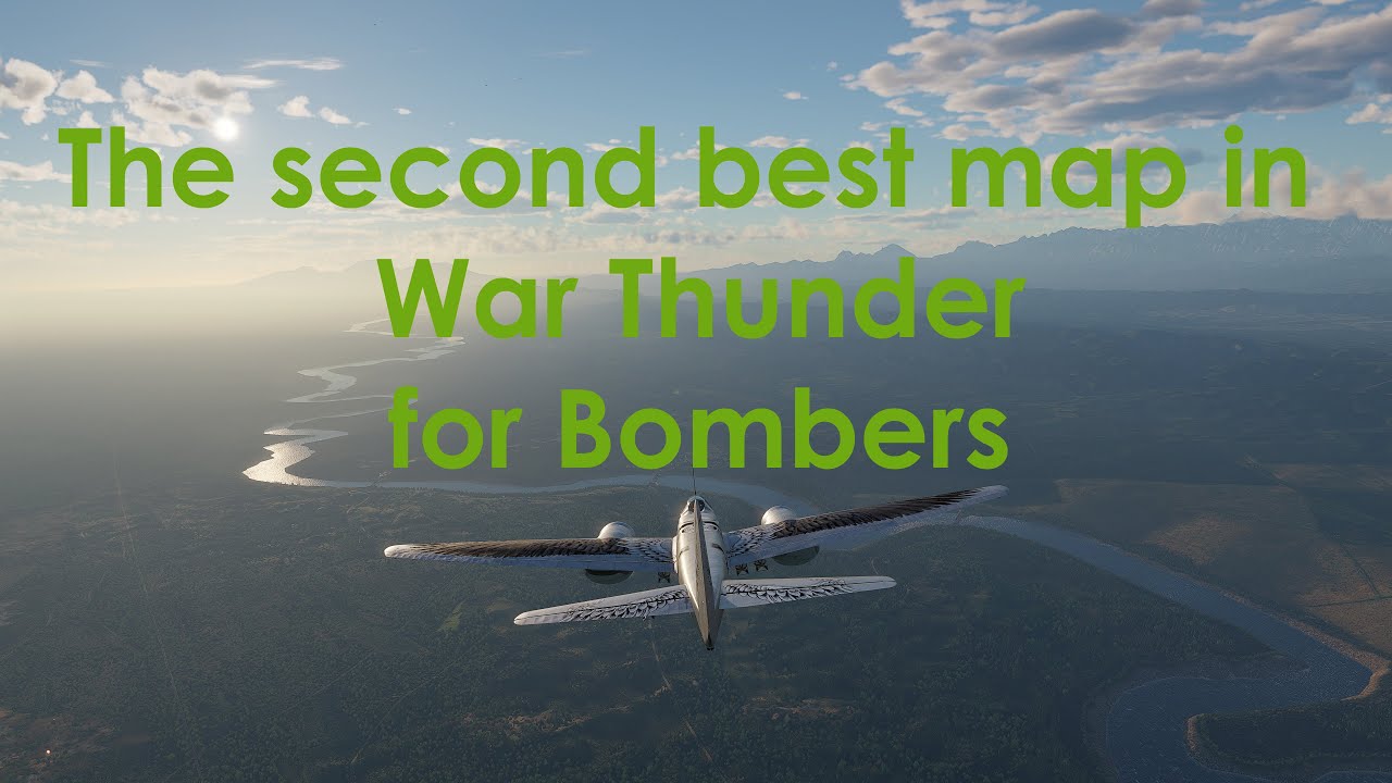The second best map for bombers in War Thunder - YouTube
