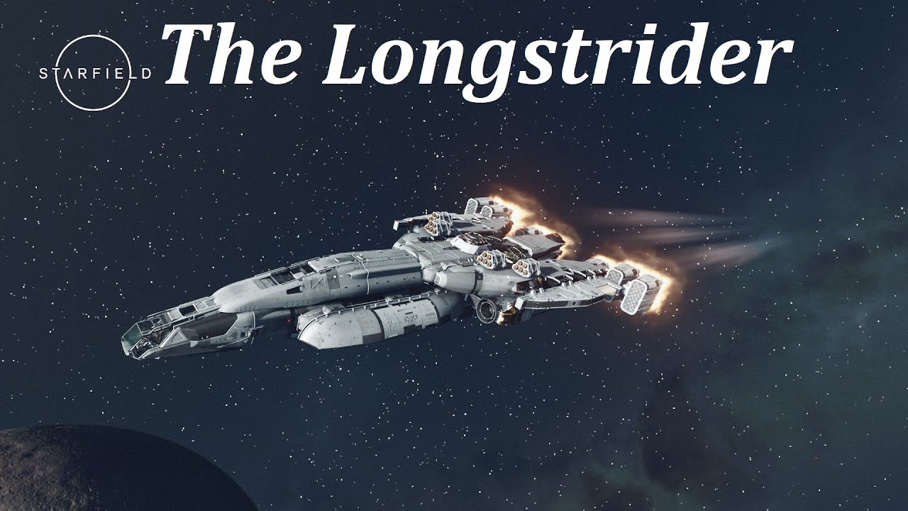 The Longstrider | Starfield | Cool Little Jet Fighter #starfield # ...