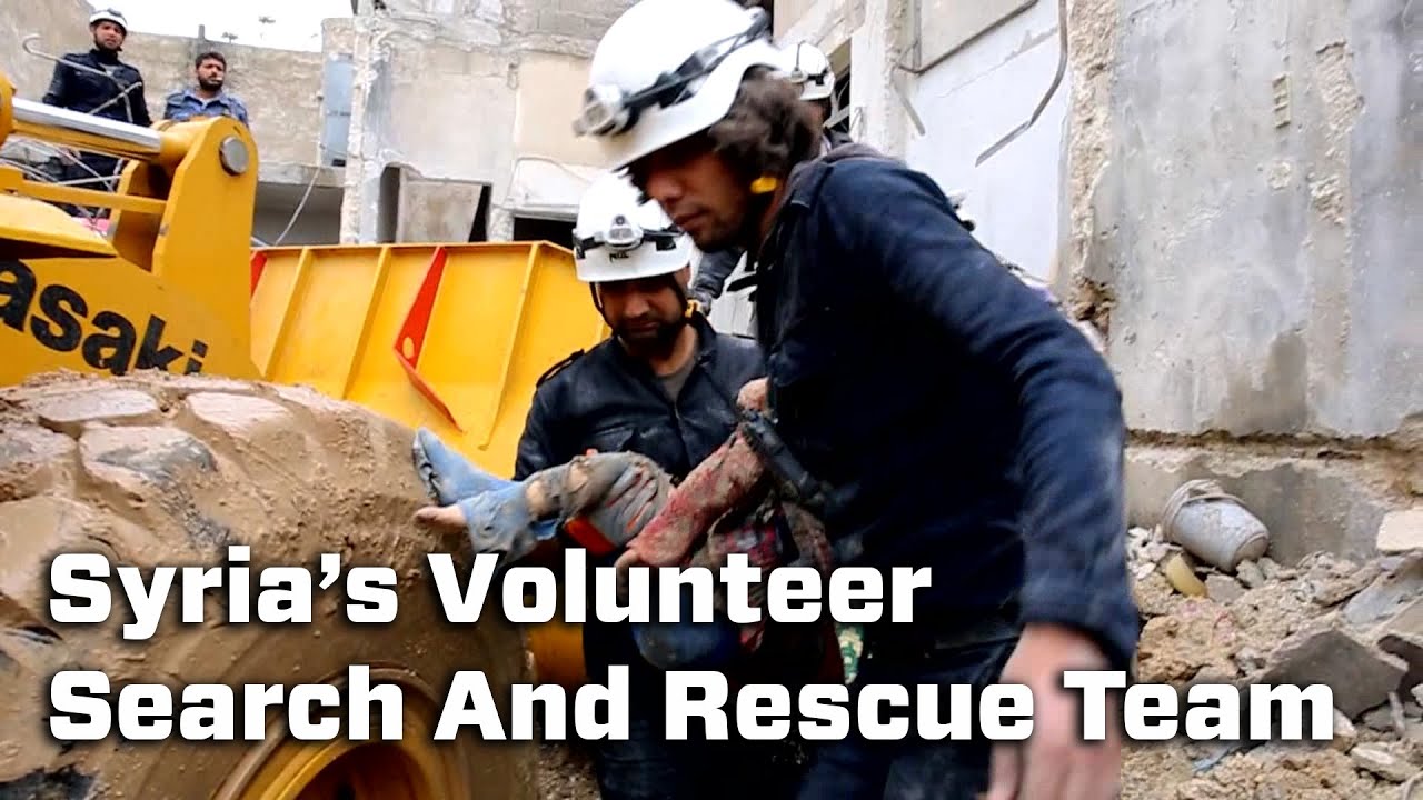 Meet Syria’s Volunteer Search And Rescue Team - YouTube