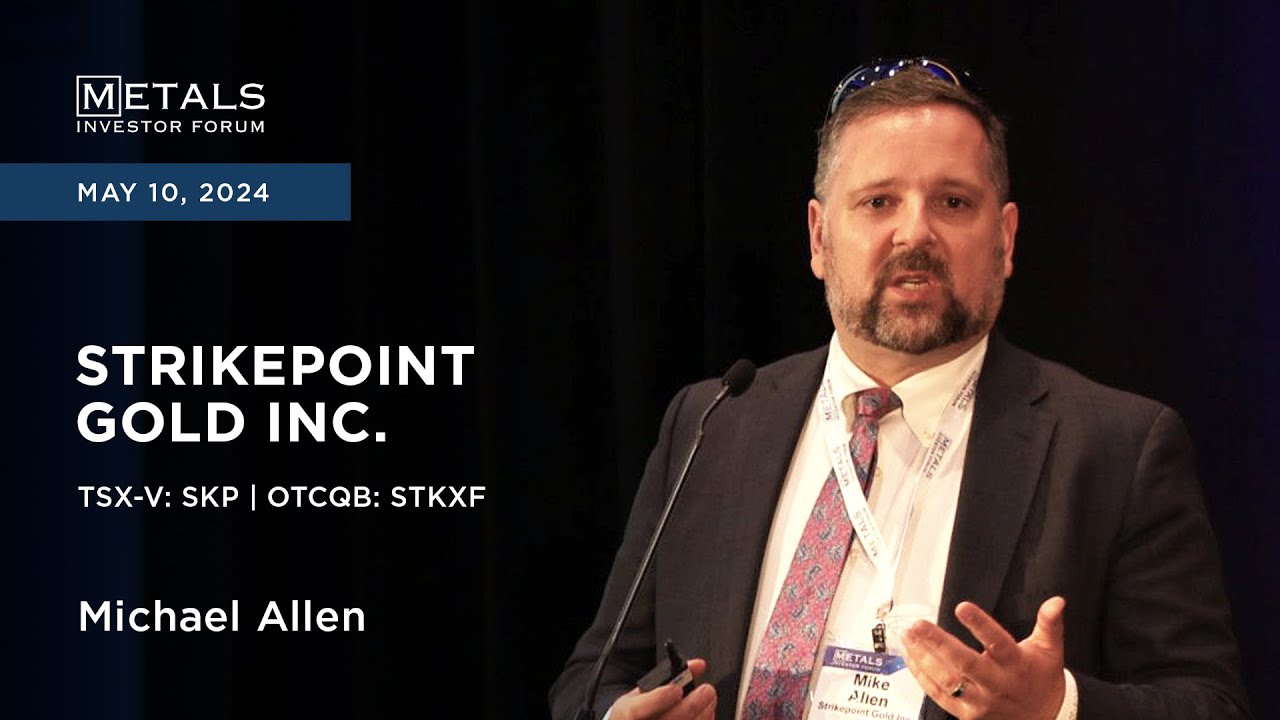 Michael Allen of Strikepoint Gold Inc. presents at Metals Investor ...
