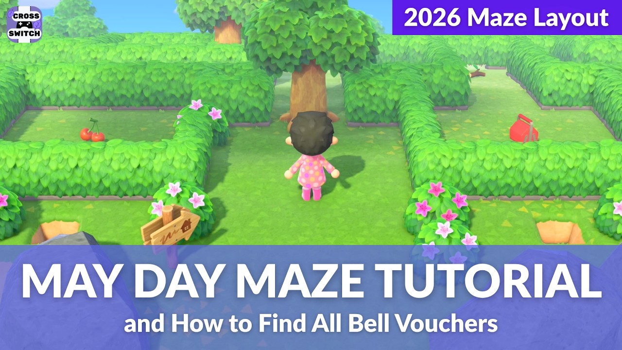 2026 MAY DAY MAZE Step-by-Step Tutorial (with Bell Vouchers) Animal ...
